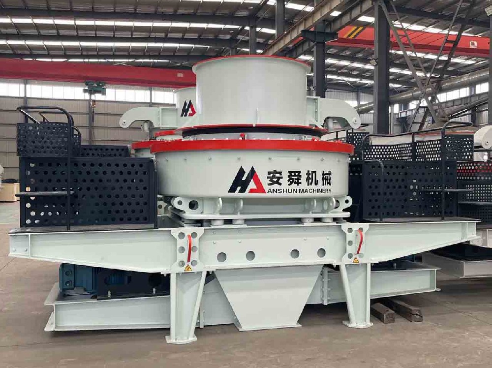 sand making machine in river pebbles